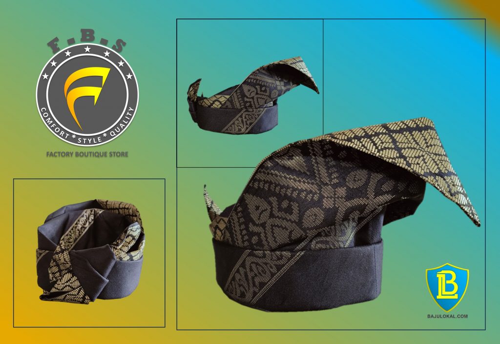 Tanjak/ Tengkolok Mahkota Alam Kreasi - BajuLokal